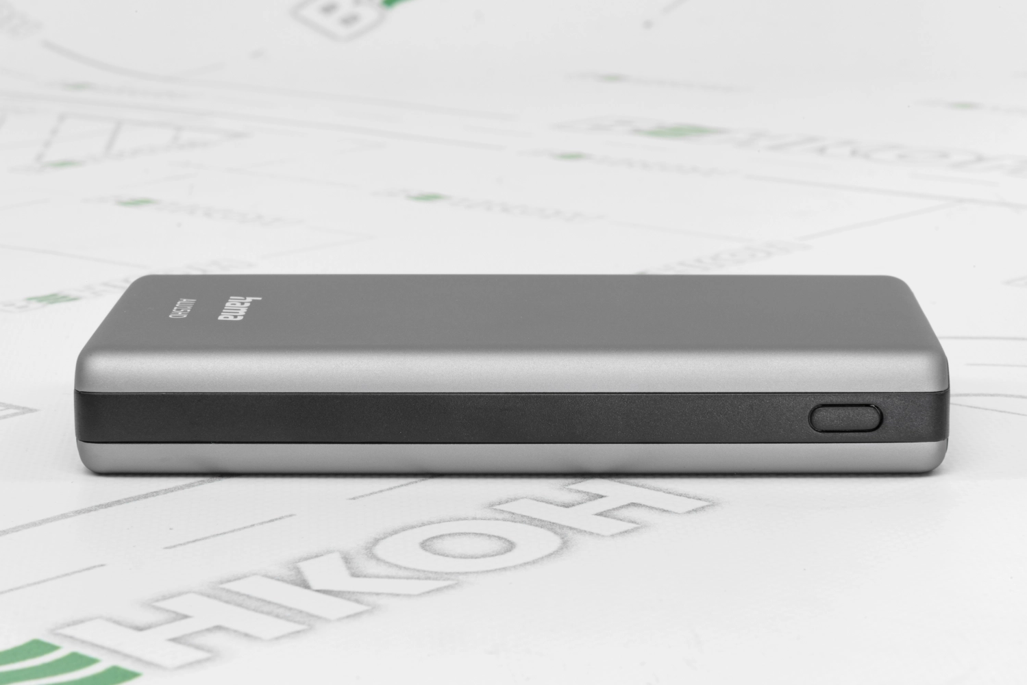 ᐉ Повербанк Hama ALU15HD 15000mAh Input:Micro-USB/Type-C, Output:Type-C ...