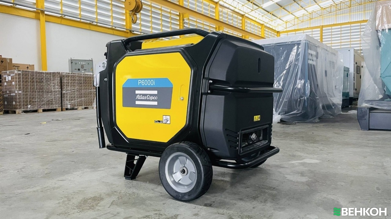 ᐉ Генератор Atlas Copco Generator P6000I купить по цене 252 500 грн. в ...