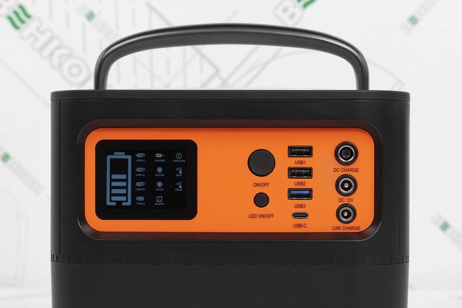 ᐉ Портативна зарядна станція Tig Fox T500 540Wh купити по ціні 10 780 ...