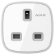 ᐉ Умная розетка Ajax Socket (type G) White купить по цене по запросу грн. в Киеве и Львове, Украина