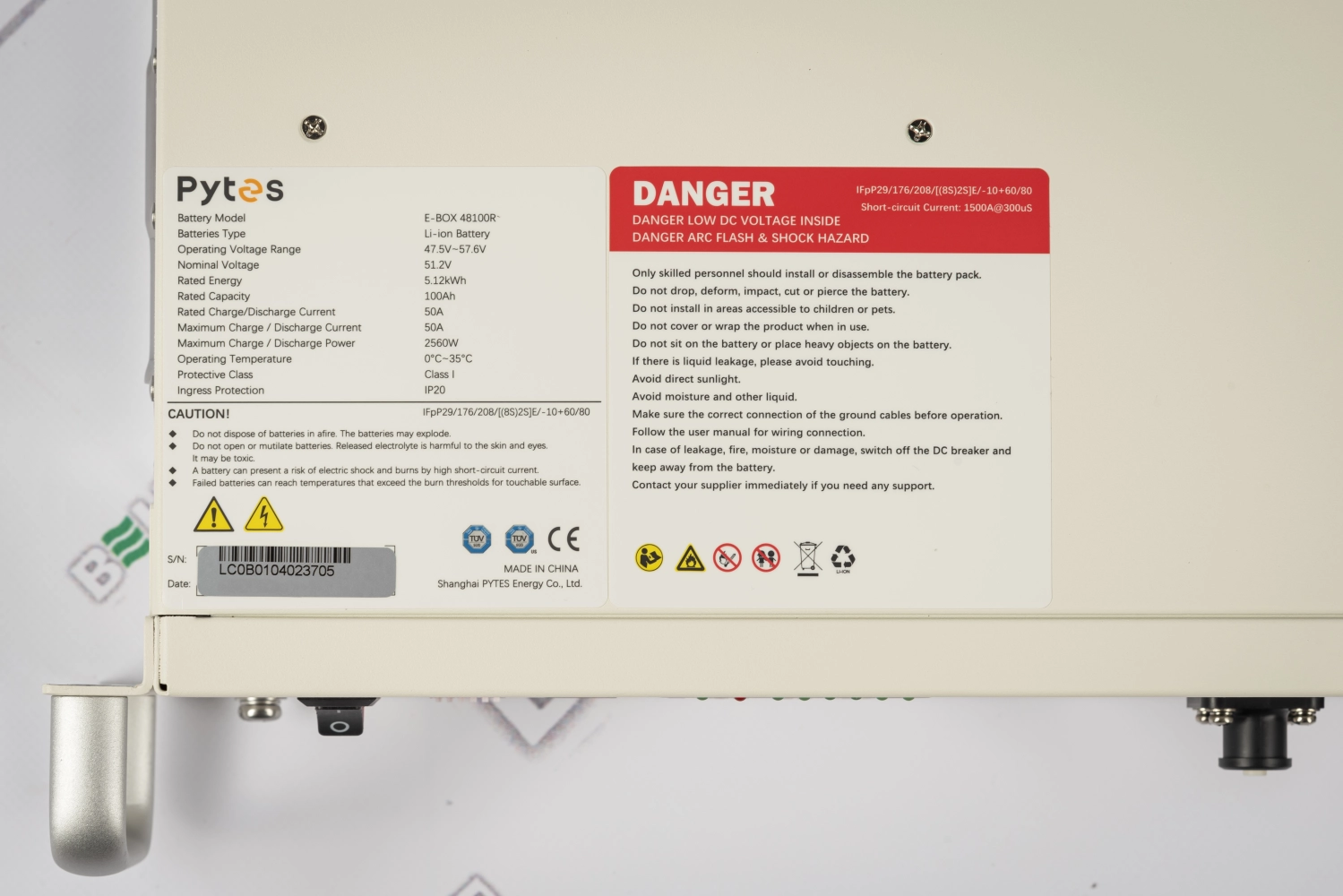 ᐉ Акумуляторна батарея Pytes E-BOX-48100R купити по ціні 55 000 грн. в ...