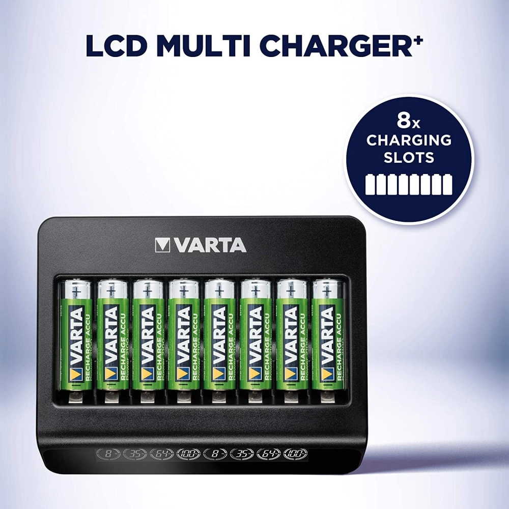 ᐉ Зарядное устройство Varta LCD Multi Charger Plus (57681101401) купить ...
