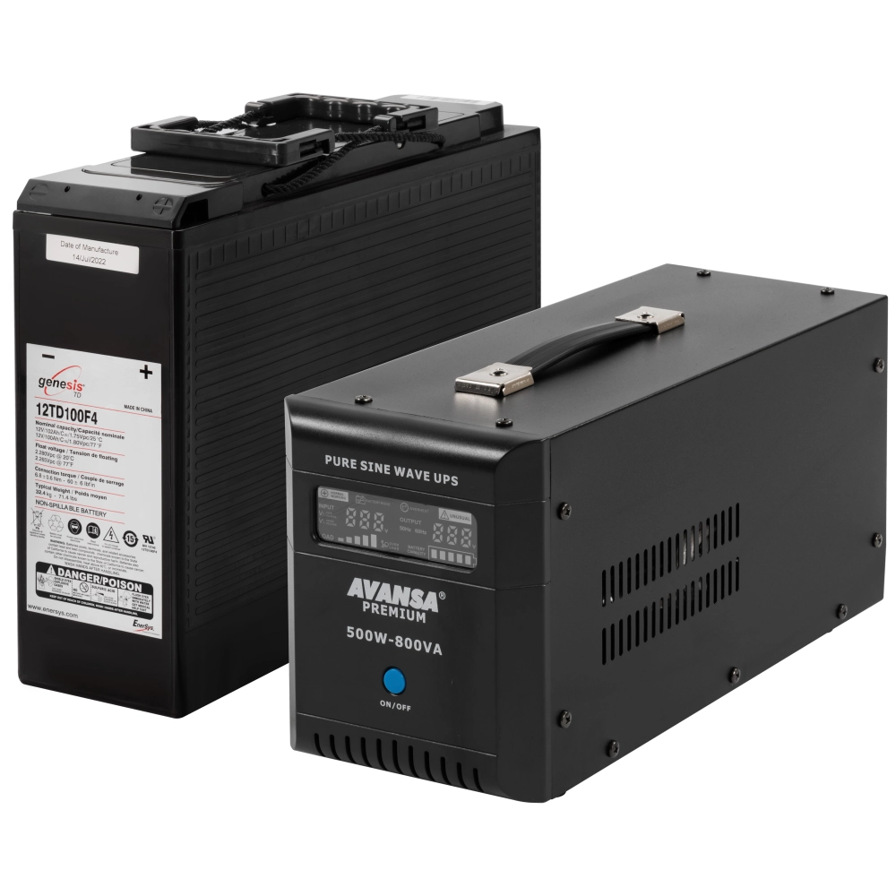 ᐉ Источник бесперебойного питания Avansa Premium 500W-800VA-12VDC+АКБ ...