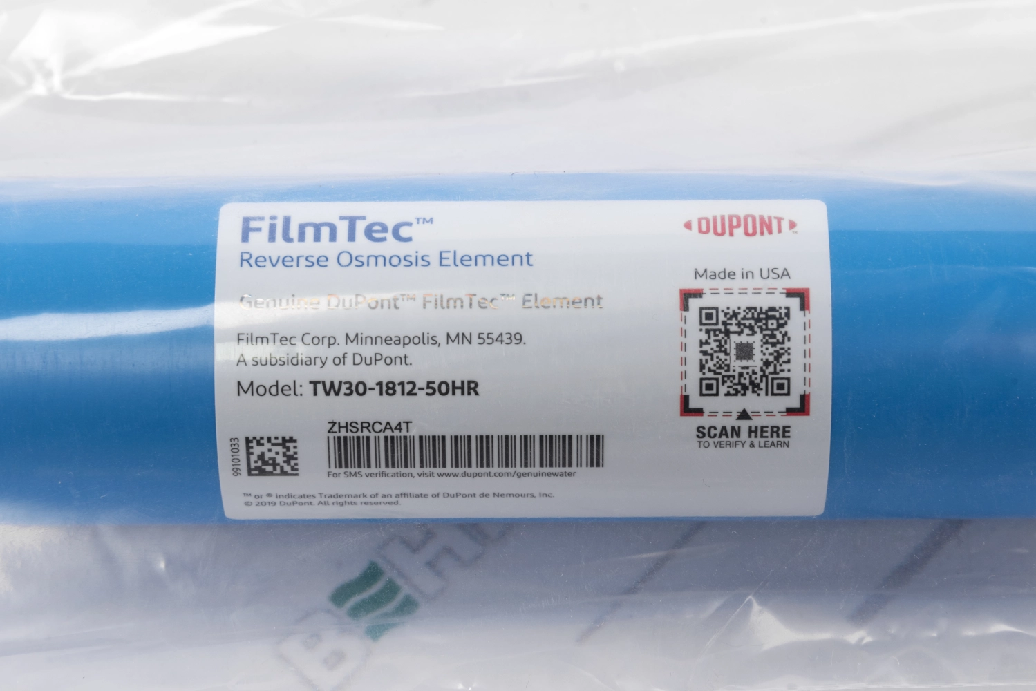 ᐉ Мембрана DuPont FILMTEC TW30-1812-50HR купить по цене 1 680 грн. в ...