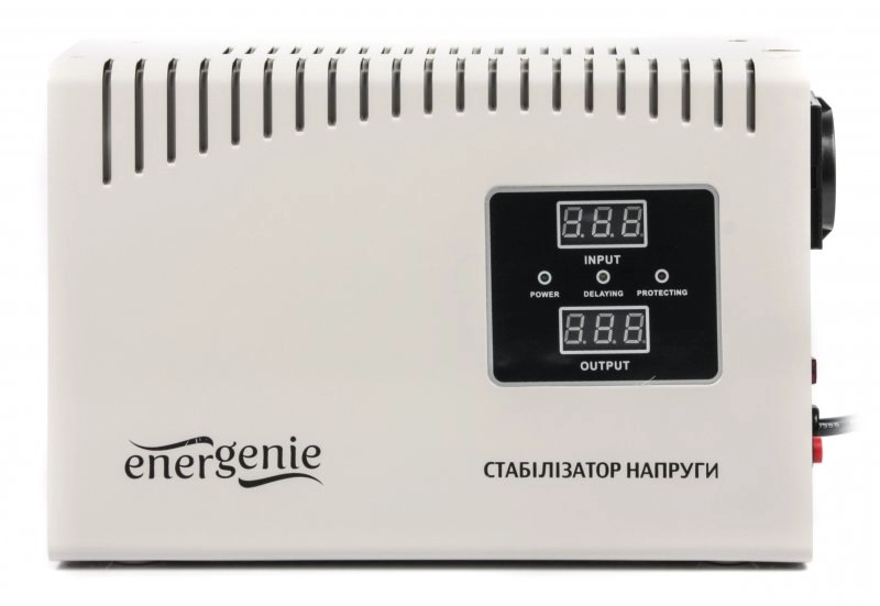 ᐉ Стабілізатор напруги EnerGenie EG-AVR-DW1000-01 купити по ціні 1 599 грн. в Києві та Львові ...
