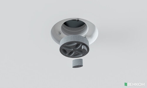 ≋ Дифузор вентиляційний Ergovent Rondo 125 U купити по ціні 3 890 грн ...