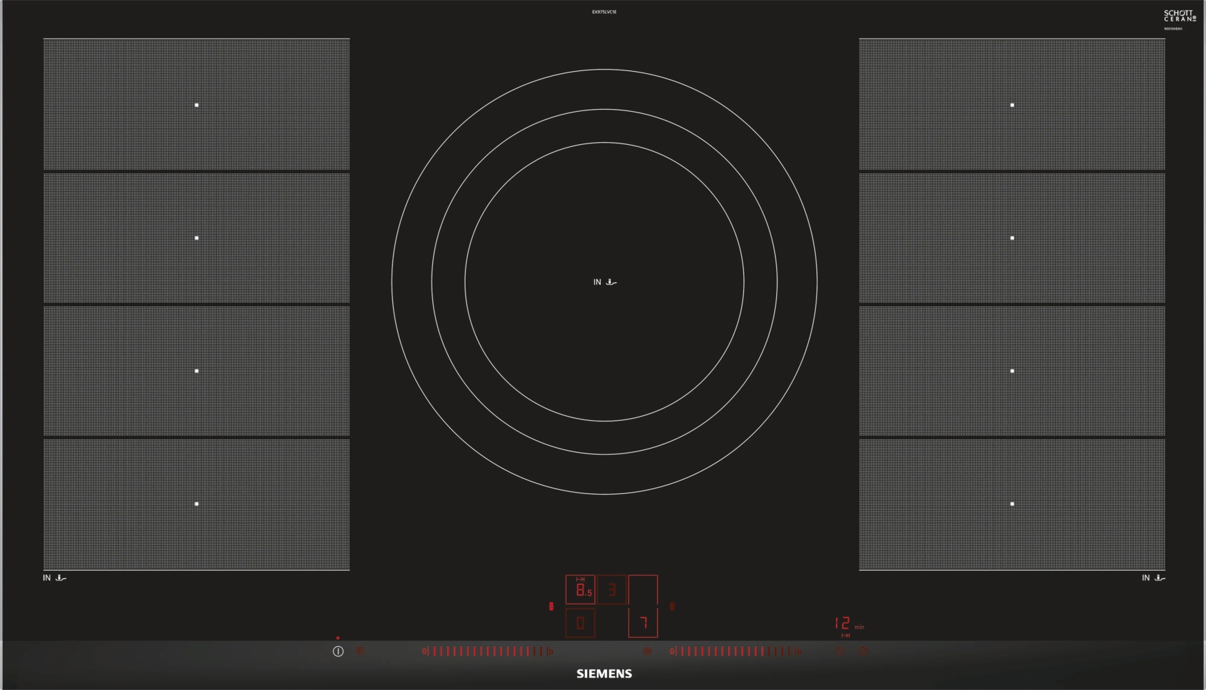 ᐉ Варочная поверхность Siemens EX975LVC1E купить по цене 90 999 грн. в ...