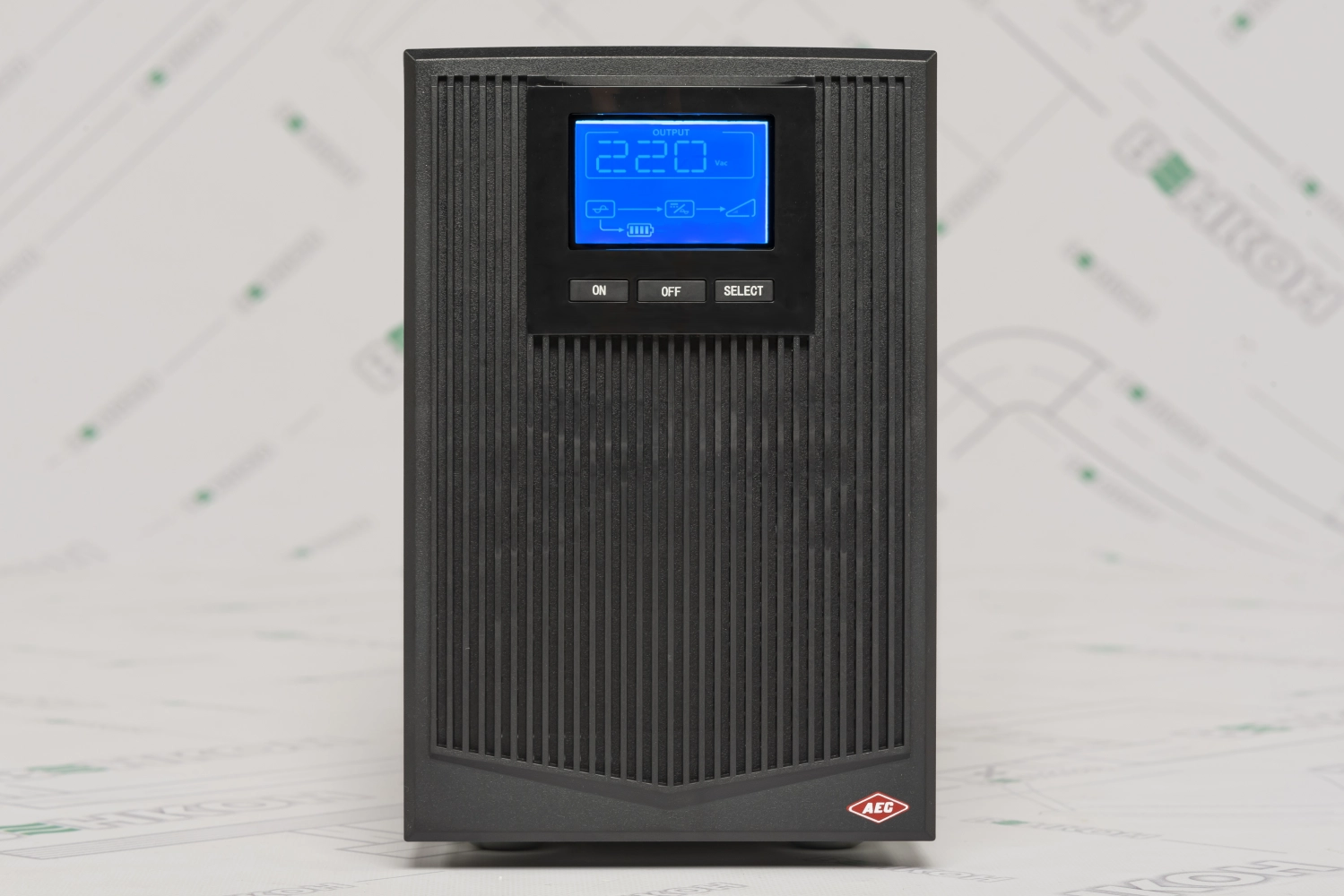 ᐉ Источник бесперебойного питания AEC IST3010-L, 1kVA, Online, 36Vdc ...