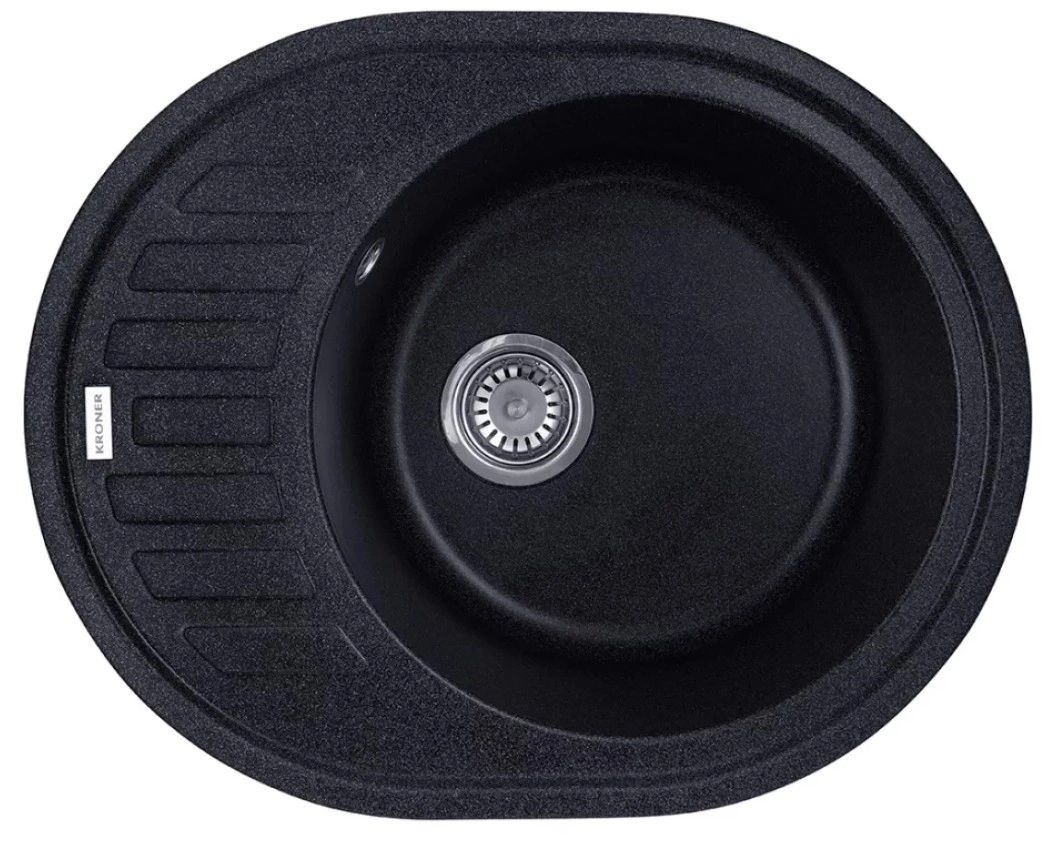 ᐉ Кухонная мойка Kroner KRP Komposit SCH — 6250 купить по цене 4 472 ...