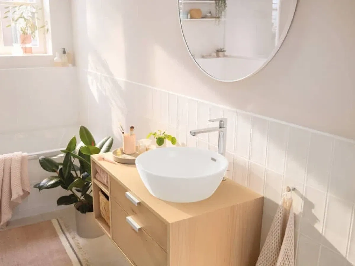 ᐉ Змішувач для раковини Hansgrohe Rebris S 240 EcoSmart 72590000 купити ...