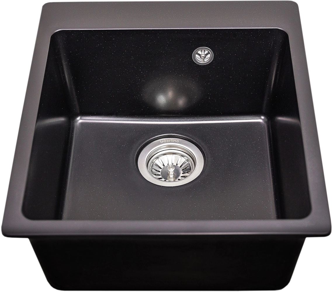 ᐉ Кухонна мийка Interline Cava black купити по ціні 5 299 грн. в Києві ...