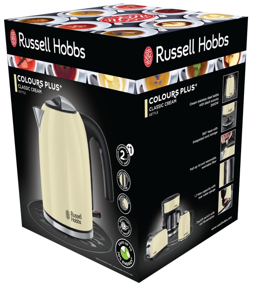 ᐉ Електрочайник Russell Hobbs Colours Plus 20415-70 Classic Cream ...