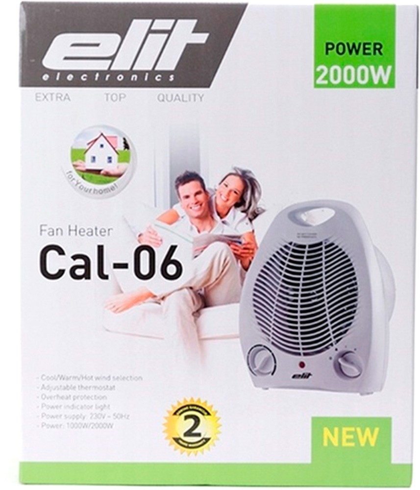 ᐉ Тепловентилятор Elit CAL-06 2000W купить по цене 1 199 грн. в Киеве и ...