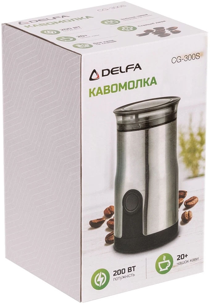 ᐉ Кофемолка Delfa CG-300S купить по цене по запросу грн. в Киеве и Львове, Украина