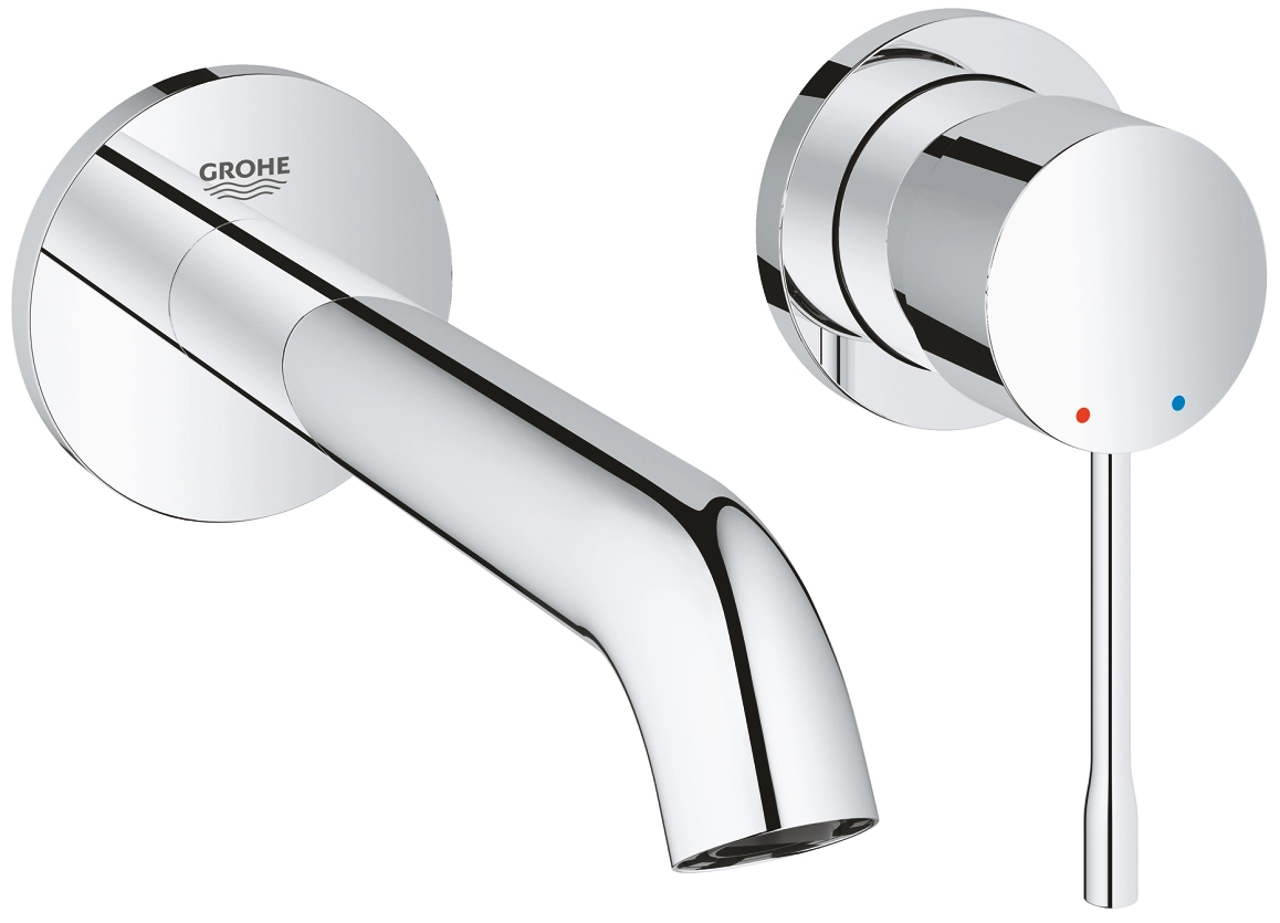 ᐉ Смеситель для раковины на два отверстия Grohe Essence M-Size 29192001 ...