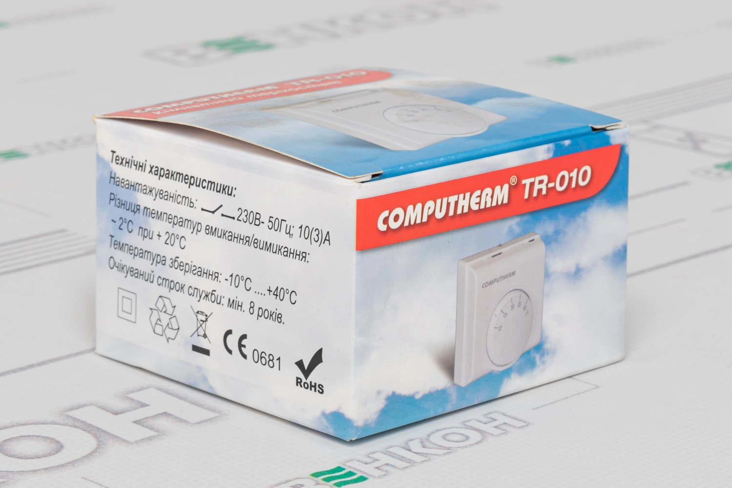 ᐉ Термостат Computherm TR 010 купити по ціні 538 грн. в Києві та Львові ...