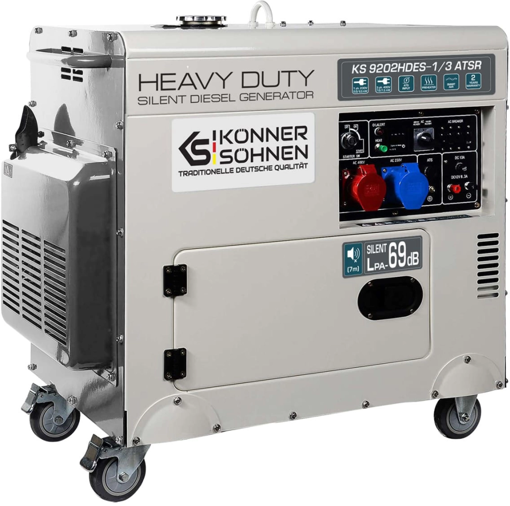 ᐉ Генератор Konner&Sohnen KS 9202HDES-1/3 ATSR купити по ціні 93 959 ...