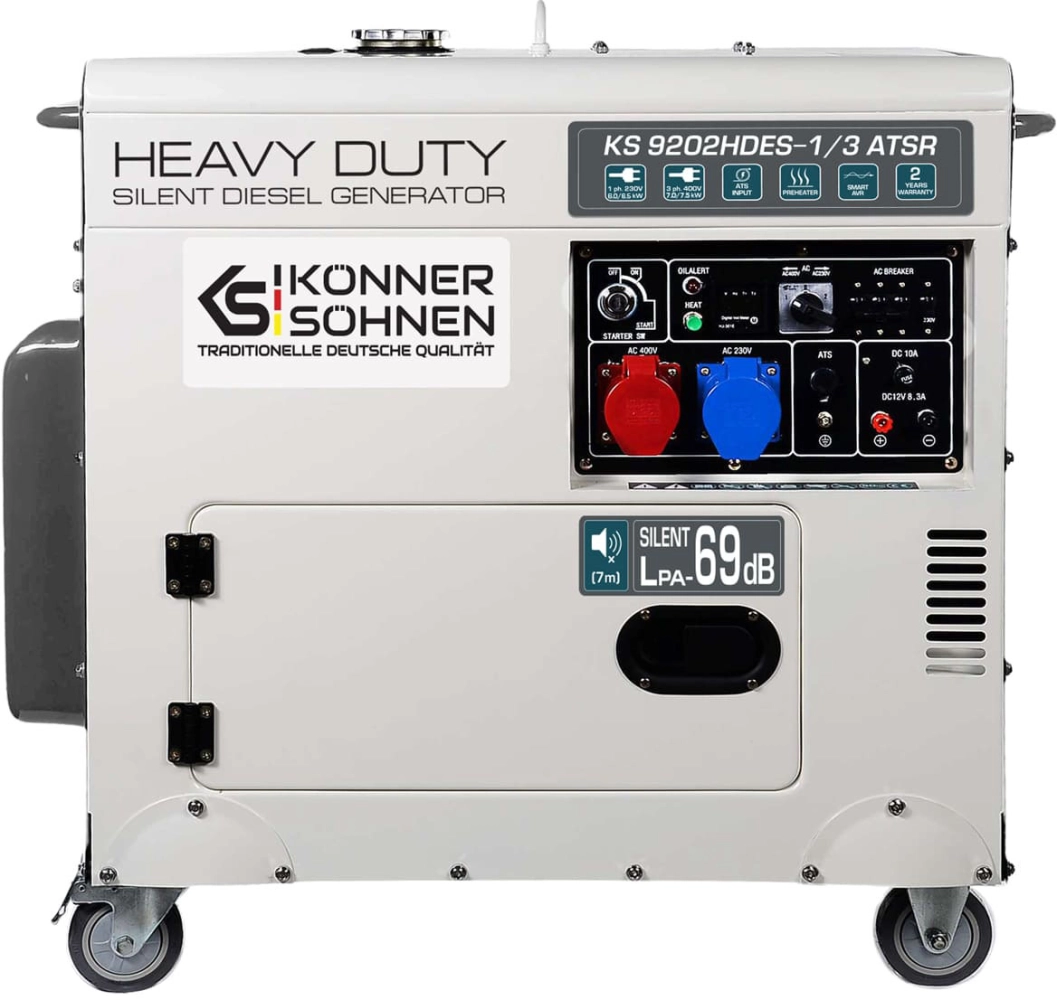 ᐉ Генератор Konner&Sohnen KS 9202HDES-1/3 ATSR купити по ціні 93 959 ...