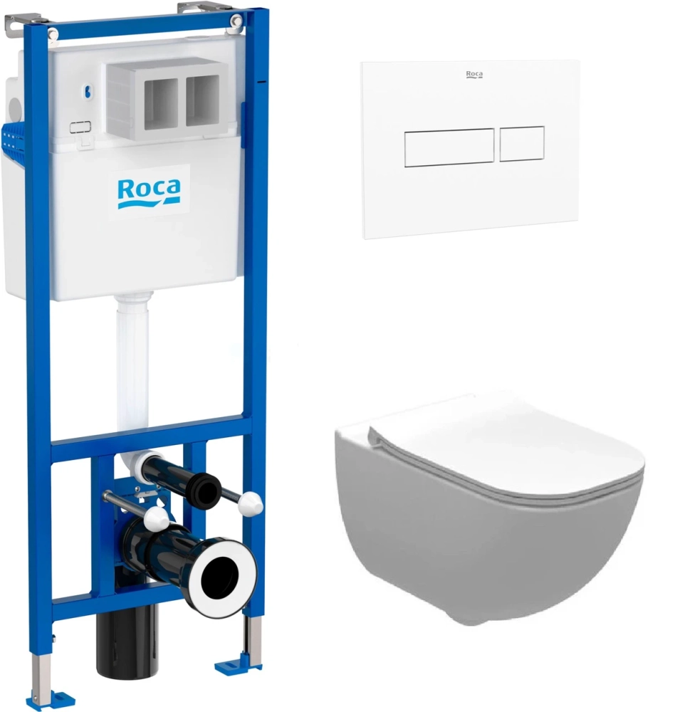 ᐉ Комплект инсталляции с унитазом Roca Duplo Nova WC A890020020 ...