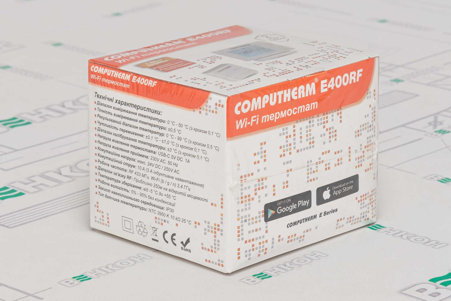 ᐉ Термостат Computherm E400RF купити по ціні 5 586 грн. в Києві та Львові, Україна