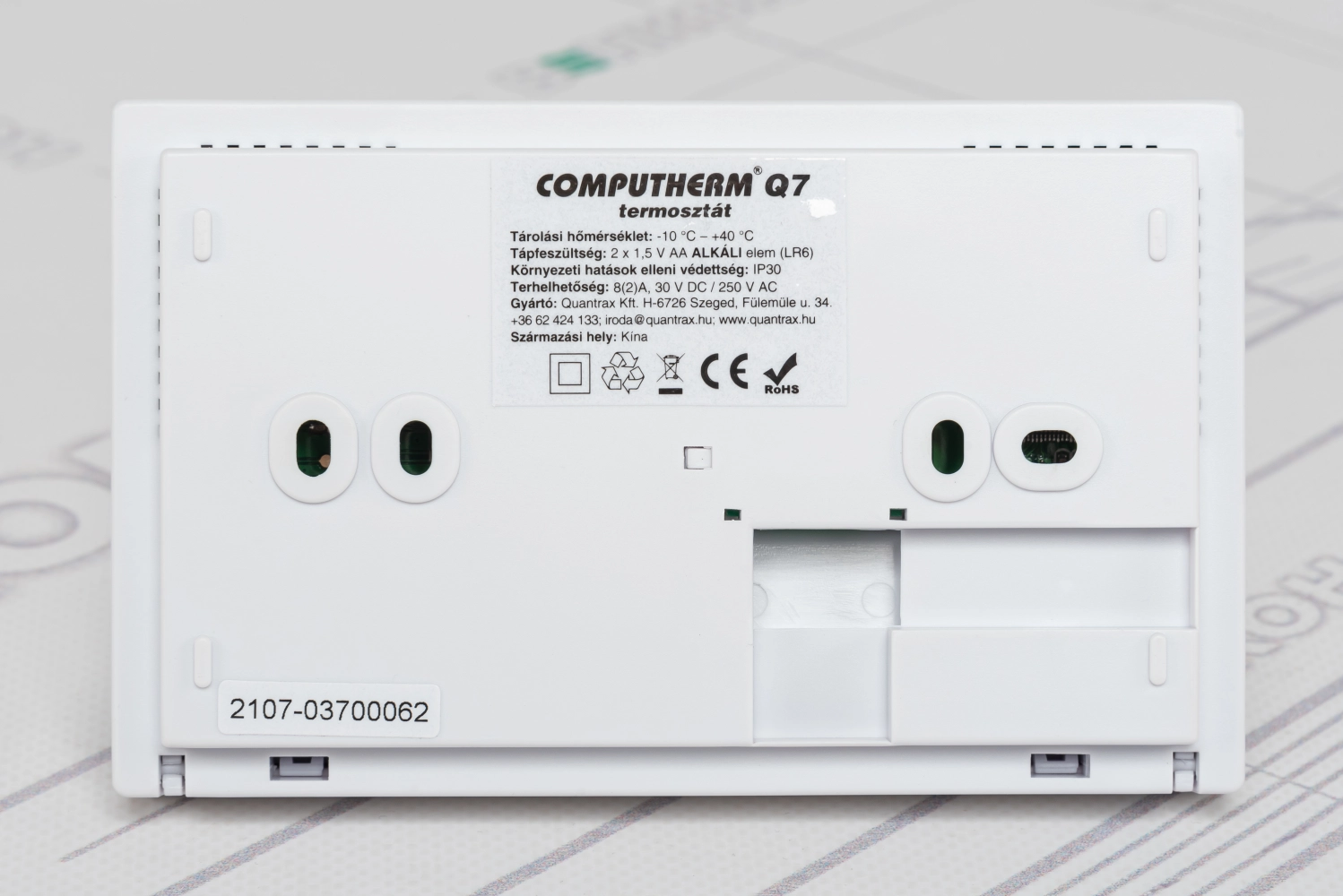 ᐉ Термостат Computherm Q7 купити по ціні 1 344 грн в Києві та Львові