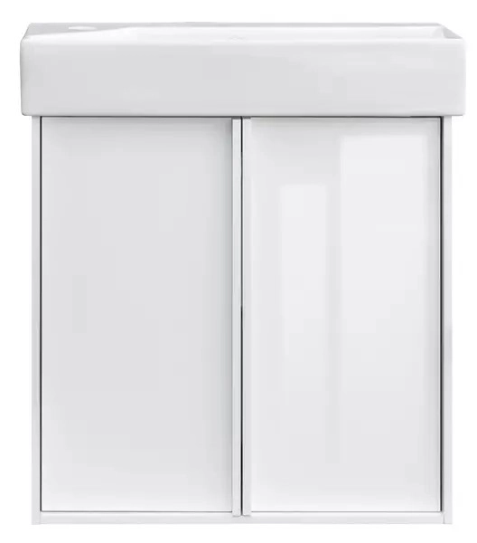 ᐉ Тумба Devit Quadra 83055W, 55 см купити по ціні 9 010 грн. в Києві та Львові, Україна