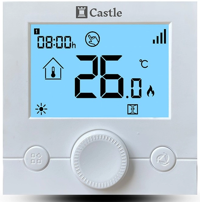 ᐉ Терморегулятор Castle AC8078G купить по цене 1 200 грн. в Киеве и ...