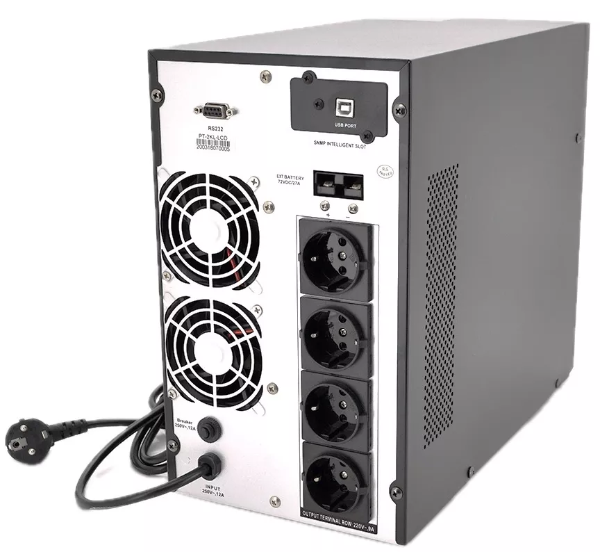 ᐉ Источник бесперебойного питания Ritar PT-2KL-LCD 2000VA/1800W купить по цене 10 920 грн. в ...