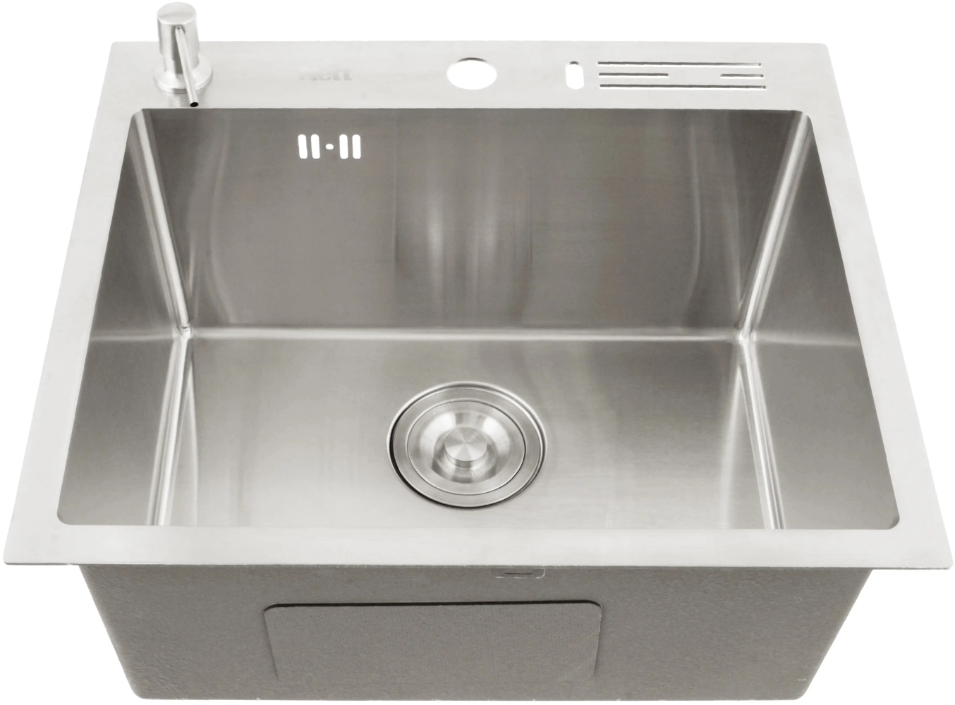 ᐉ Кухонна мийка Nett NS-5245 з нержавійки 1.5 мм купити по ціні 8 450 ...