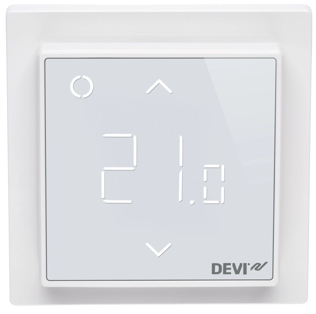 ᐉ Терморегулятор Devi Devireg Smart Wi-Fi Pure White (140F1140) купить по цене по запросу грн. в ...