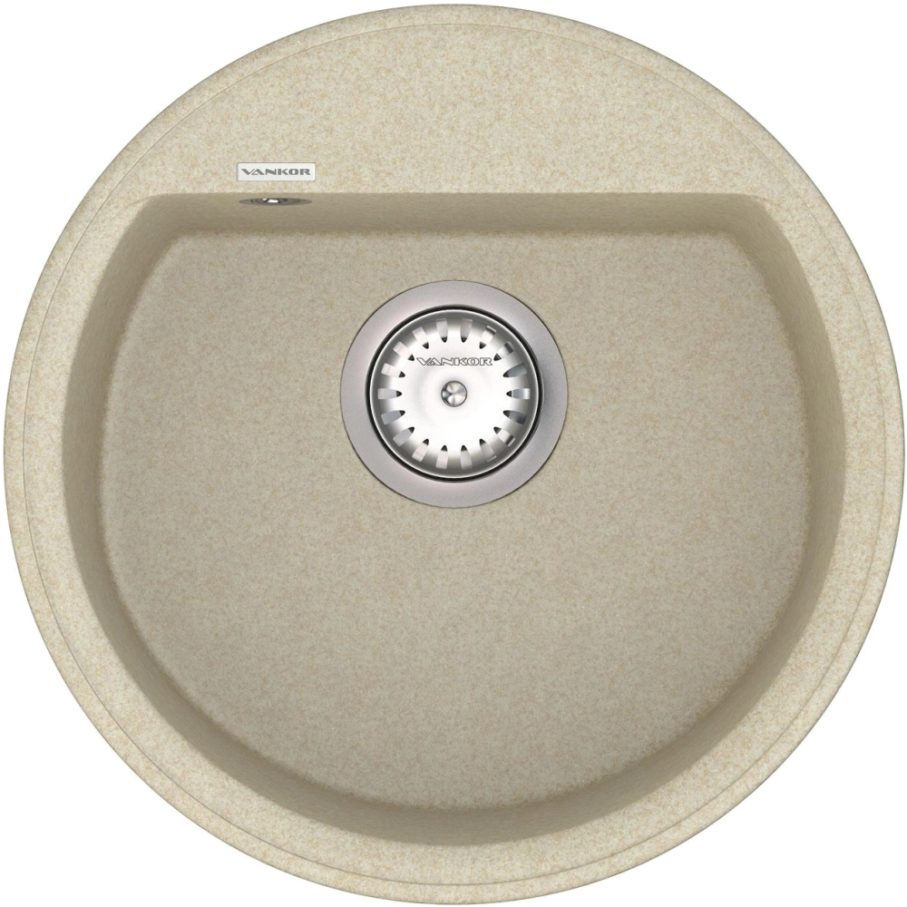 ᐉ Кухонная мойка Vankor Easy EMR 01.45 Beige + сифон купить по цене 3 ...