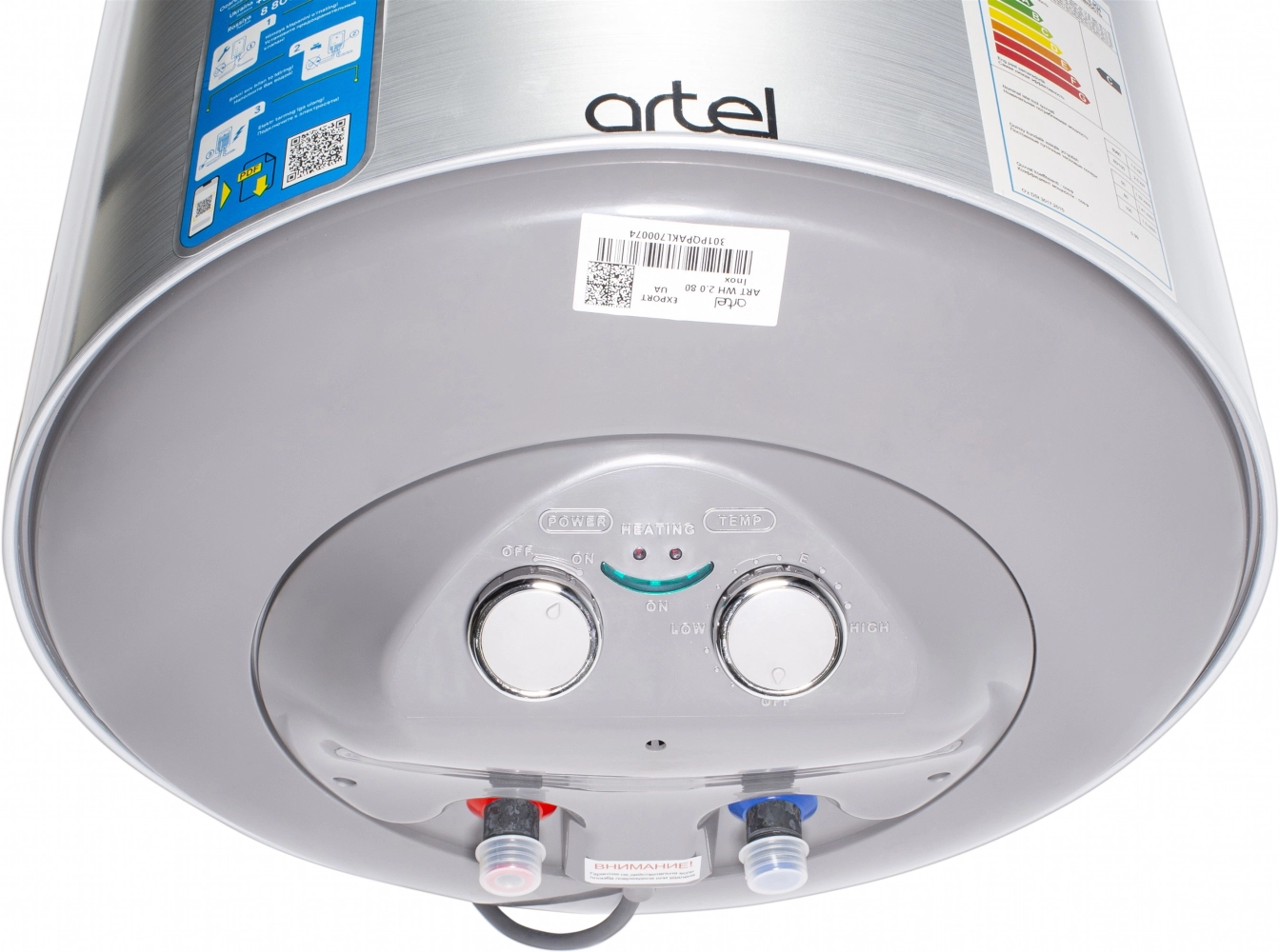 ᐉ Бойлер Artel ART-WH-2.0-80 Steel купить по цене 6 184 грн. в Киеве и ...