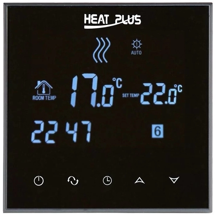 ᐉ Терморегулятор Heat Plus BHT-800 Black купить по цене 2 515 грн. в ...
