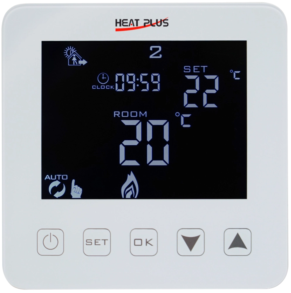 ᐉ Терморегулятор Heat Plus BHT-320 White купити по ціні 1 549 грн. в ...