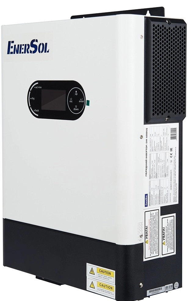 ᐉ Инвертор гибридный EnerSol EHI-6000SQ купить по цене 32 999 грн. в Киеве и Львове, Украина