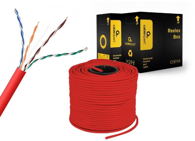 ᐉ Кабель симетричний (вита пара) Cablexpert Cat 5e U/UTP 4x2x24AWG CCA ...