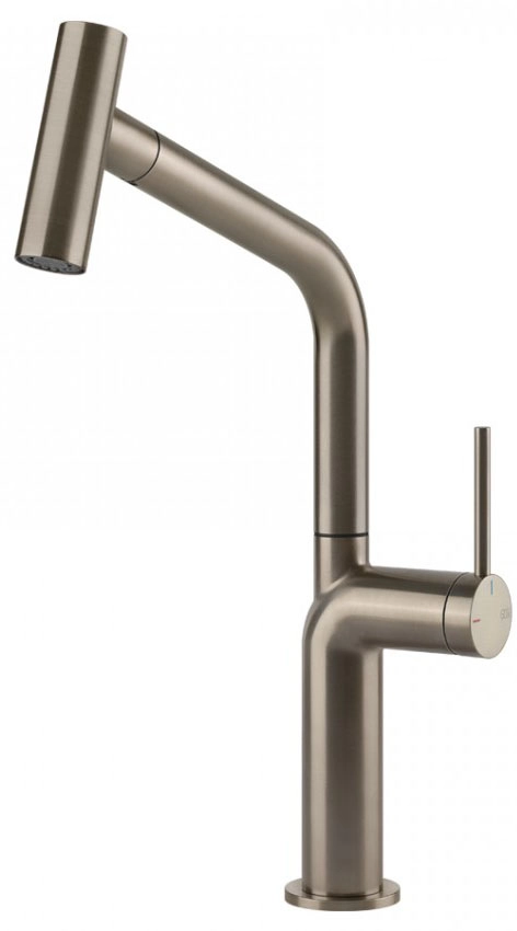 ᐉ Смеситель для кухни Gessi Stelo Finox (60313149) купить по цене 17 ...