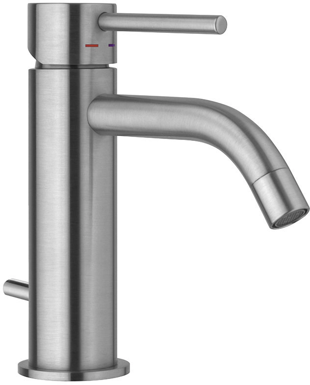 ᐉ Смеситель для раковины Paffoni Light Steel LIG075ST купить по цене 12 ...