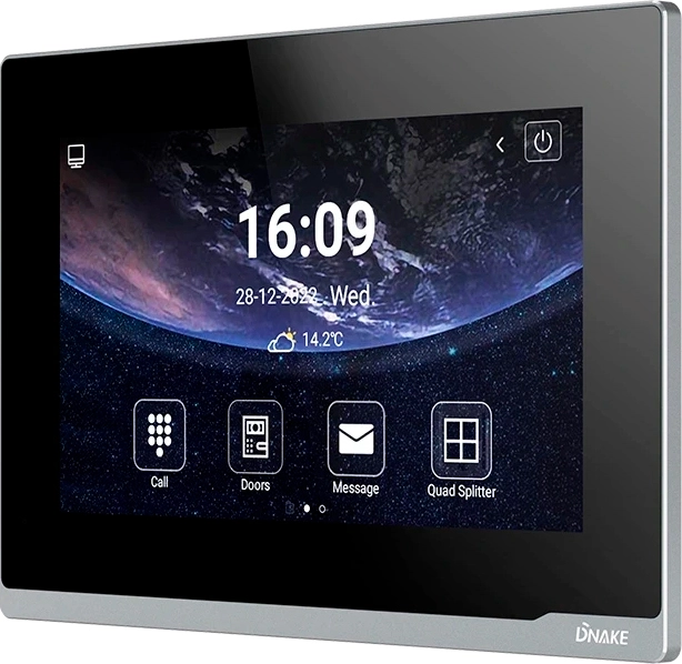 ᐉ Видеодомофон Dnake E416W купить по цене 14 190 грн. в Киеве и Львове, Украина