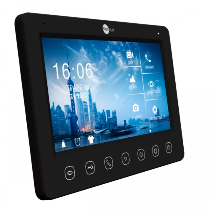 ᐉ Відеодомофон NeoLight KAPPA+ HD WF Black купити по ціні 6 370 грн. в ...