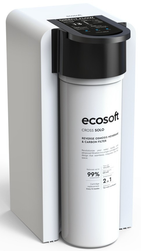 ᐉ Фільтр для води Ecosoft CROSS Solo (MO1500PECO) купити по ціні 13 818 грн. в Києві та Львові ...