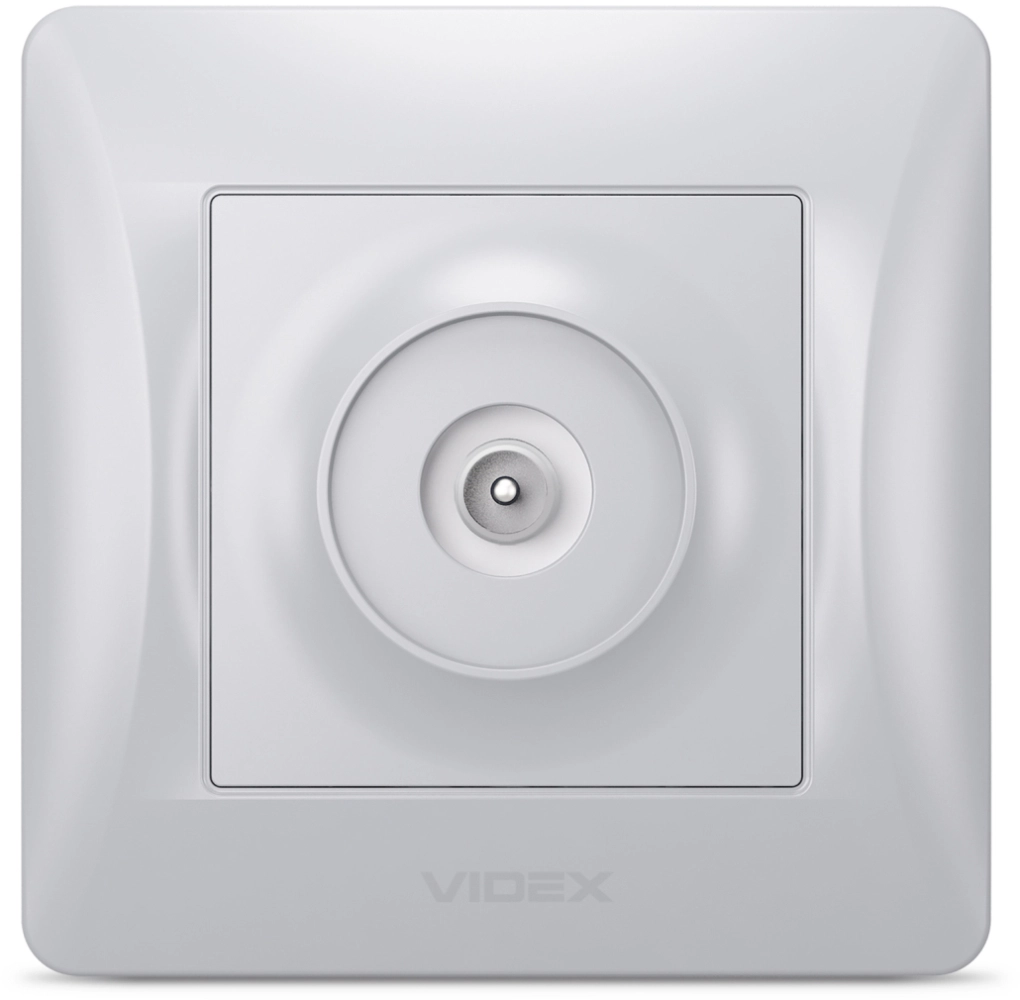 ᐉ Розетка Videx Binera (VF-BNSK1TVME-SS) купить по цене 147 грн. в Киеве и Львове, Украина
