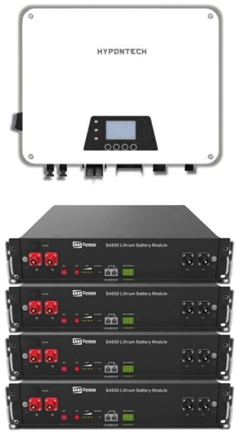 ᐉ Система резервного питания Hypontech HES-5000 5KW + Dyness B4850, 48V ...