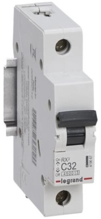 ᐉ Legrand RX3 1P, 32A, C, 4.5kA (419667) • купить в магазине VENCON.ua • Legrand RX3 1P, 32A, C ...
