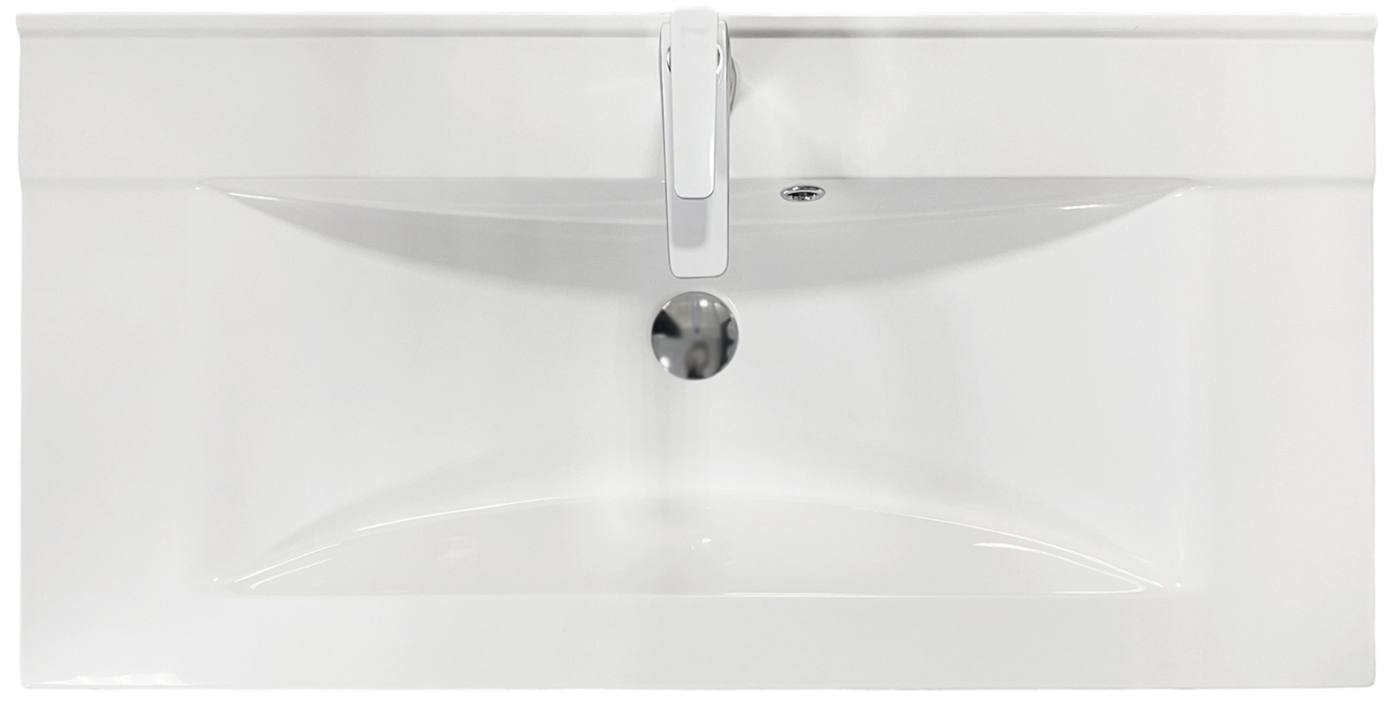 ᐉ Умывальник Adamant Quanto White 100 (4824296107201) купить по цене 4 ...