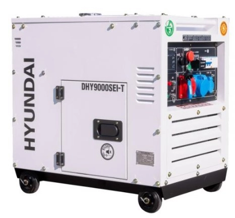 ᐉ Генератор Hyundai DHY 9000SEI-T купить по цене 120 150 грн. в Киеве и ...