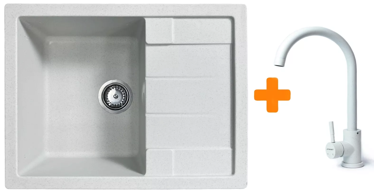 ᐉ Кухонна мийка Adamant Anila 645x495x200мм old stone (182496910310 ...